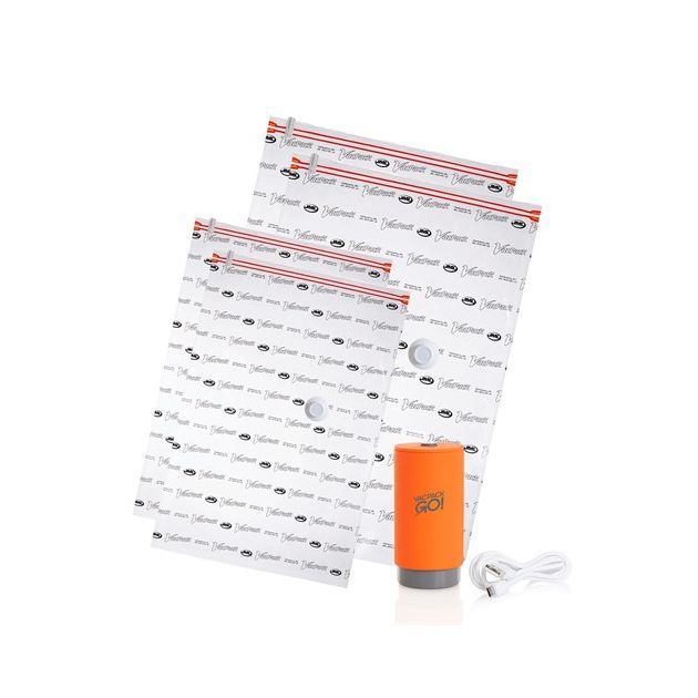 JML | VacPack GO! - Portable vacuum storage system that triples luggage ...