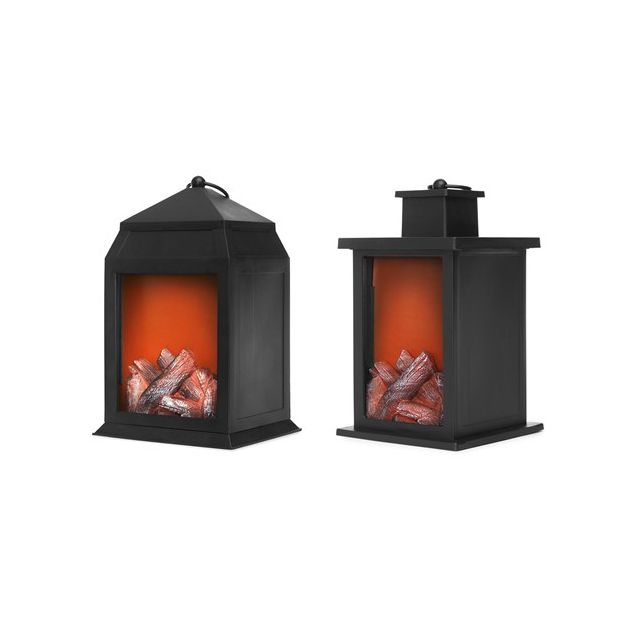 Vintage Flame - Atmospheric flame-effect vintage-styled lantern | JML